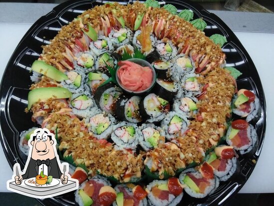 Menu at Nay's Sushi restaurant, Allentown, Farmer
