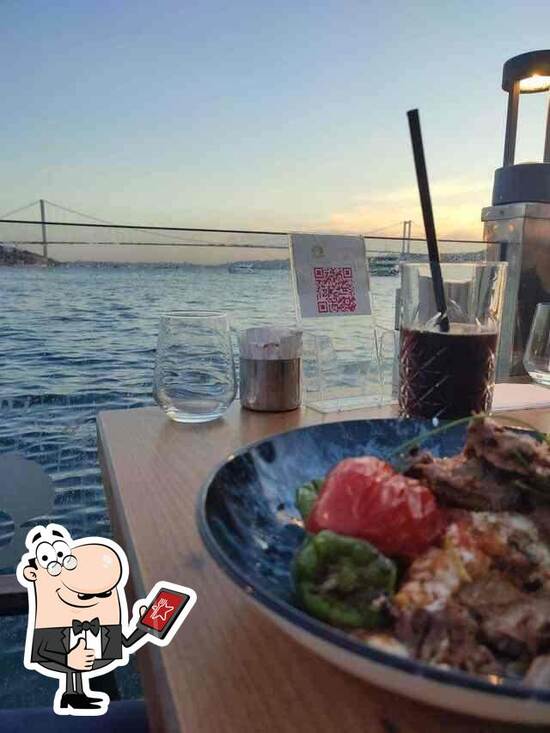 Menu at İnci Bosphorus, Istanbul, İskele Gazinosu