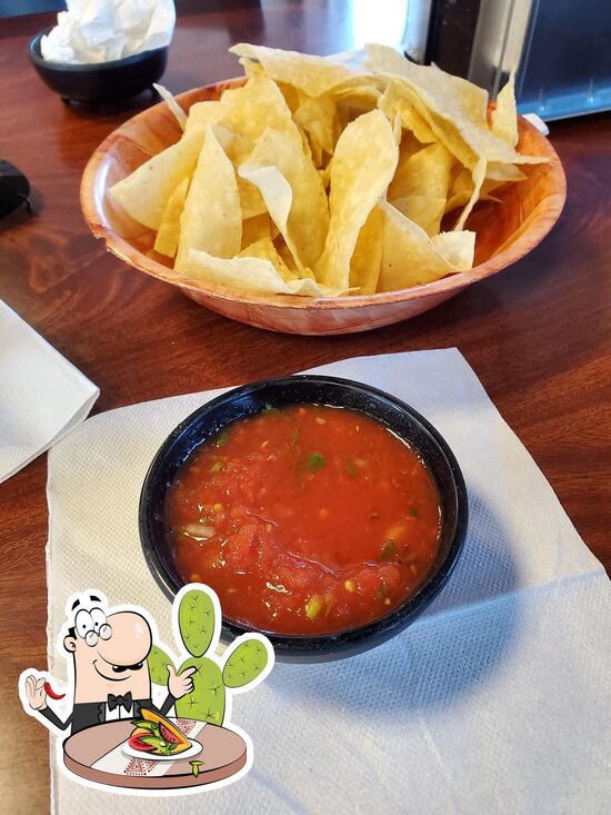 Menu at Tacos Don Nacho restaurant, Oklahoma City