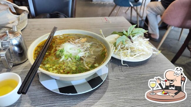 Menu at Pho Quynh Express restaurant, Vancouver, Main St