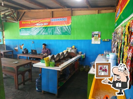 Menu at Burjo Romeo cafeteria, Semarang, WCHF+WP6