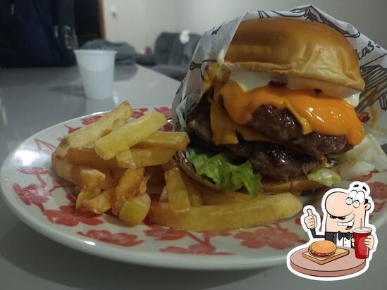 Menu at Dalle Burger restaurant, Curitiba