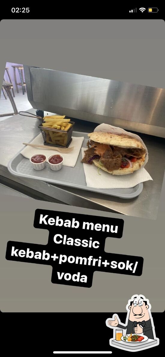 Menu da Aladin Kebab, Soblinec