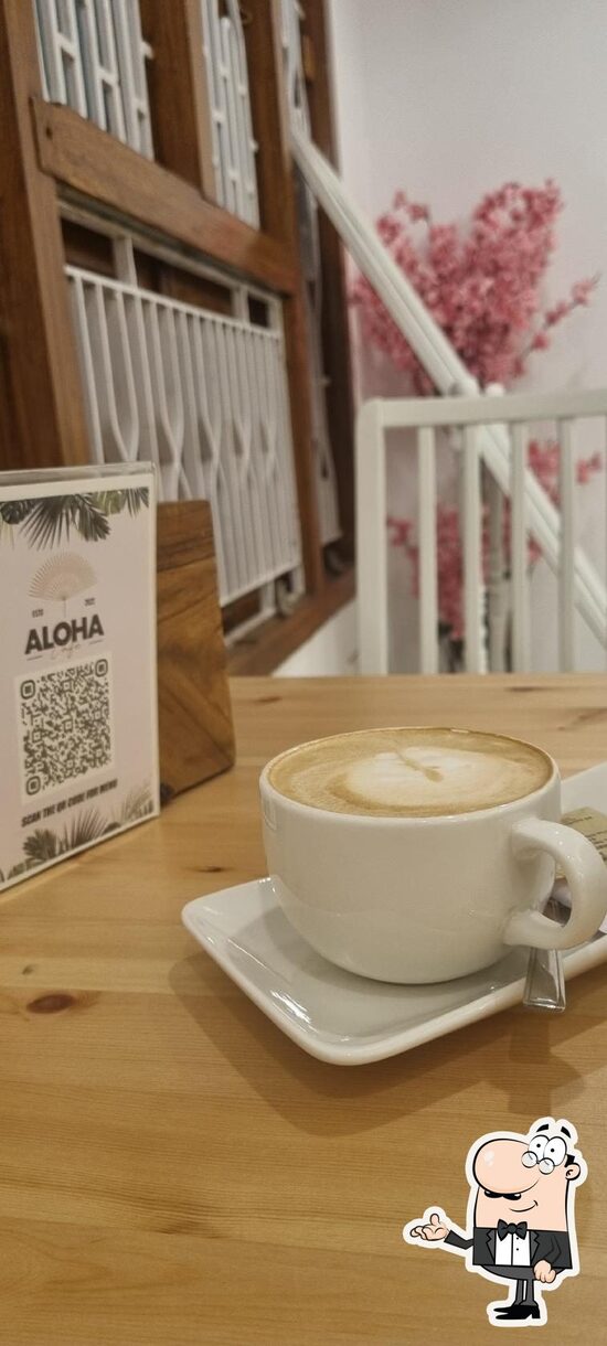 Menu at Aloha cafe, Vijayawada