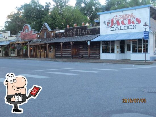 Menu at Three Fingered Jack’s Saloon pub & bar, Winthrop
