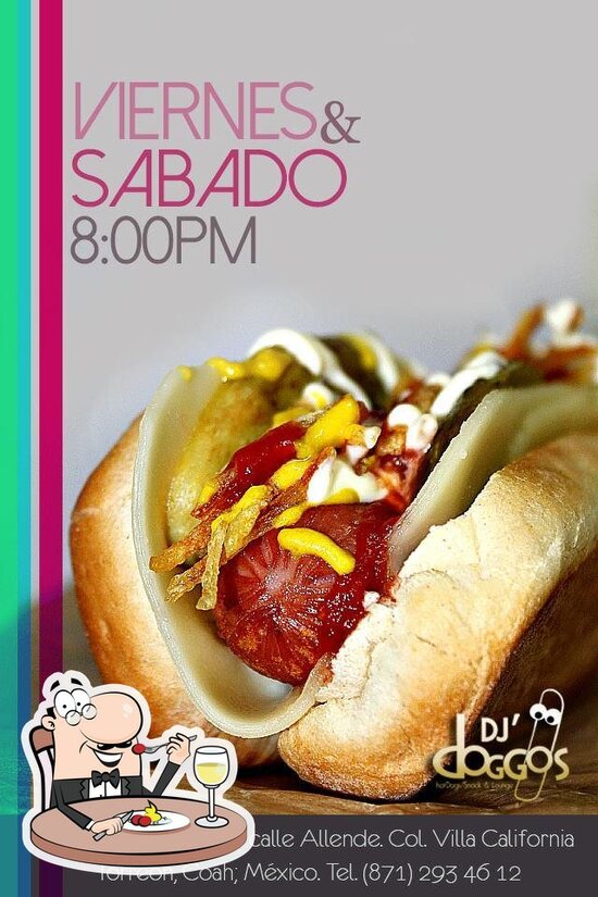 Menu at Dj Doggos & Lounge -Hot Dogs /snack, Torreón