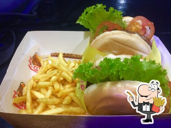 Menu at Burger Mania restaurant, Batangas