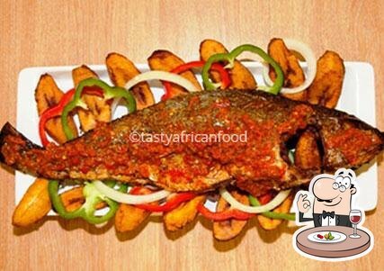 Tasty African, 28 Kencot Way in London - Restaurant menu