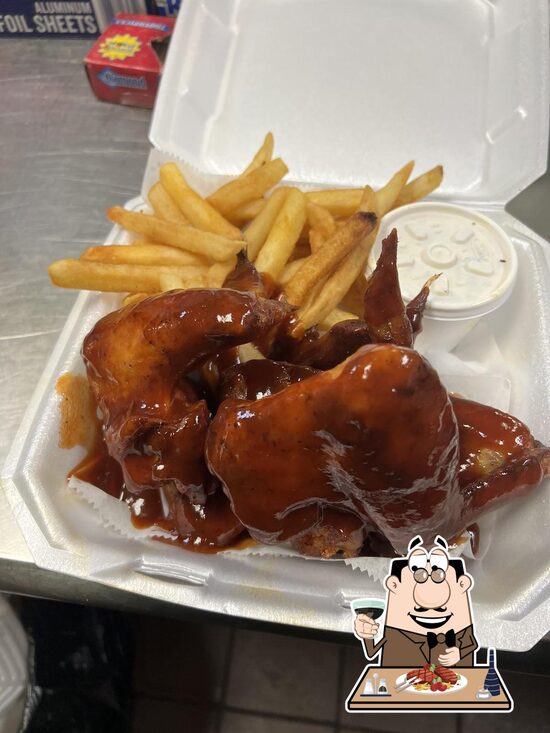 Menu at Gator Jr's Major League BBQ, Jackson, 119 Colony Crossing Way #860