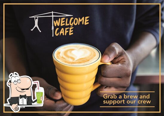 Menu at Welcome Cafe, Woolloongabba