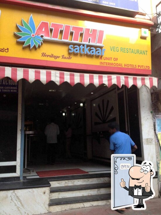 Menu at Atithi Satkaar, Bengaluru, 612