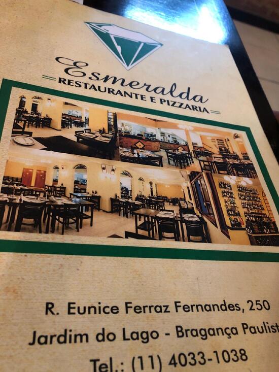 Menu em Esmeralda - Restaurante e Pizzaria, Bragança Paulista