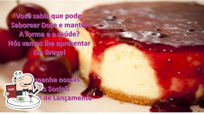 Menu at Fit Doce desserts, Guarujá