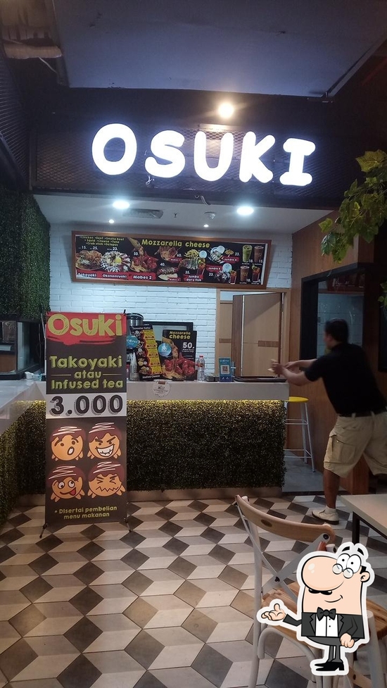 Menu at Osuki Cibubur junction steakhouse, East Jakarta