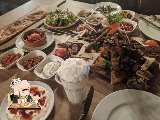 Menu at Şorba Mangal, Karaman