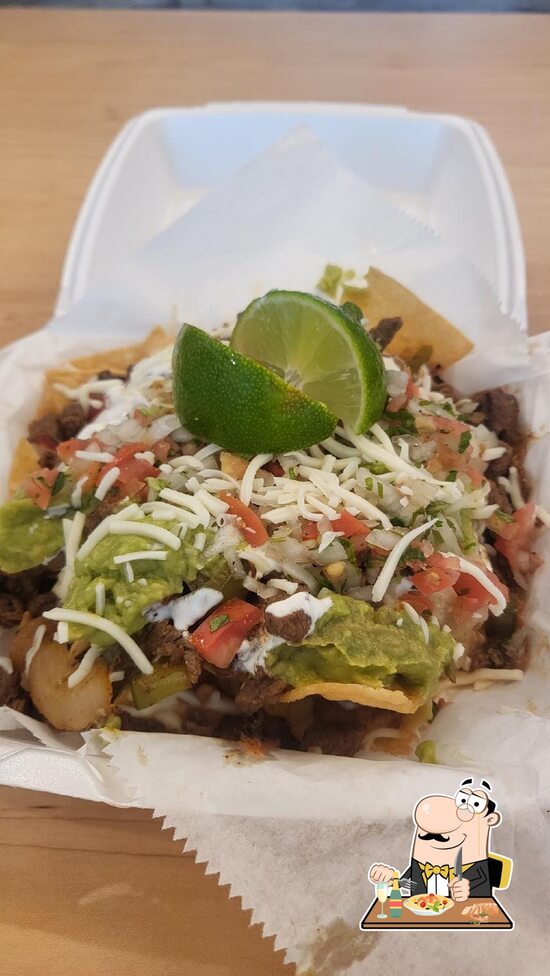 Menu at Taqueria Los Betos restaurant, Spring