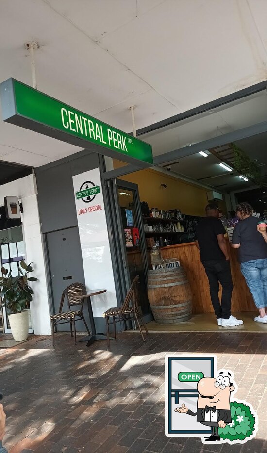 Menu at Central Perk Cafe, Kiama