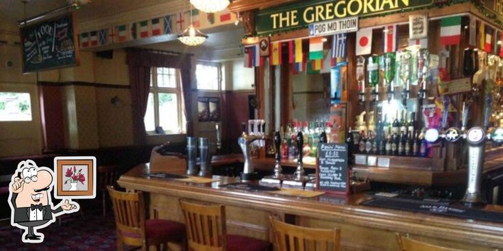 Menu at The Gregorian pub & bar, London