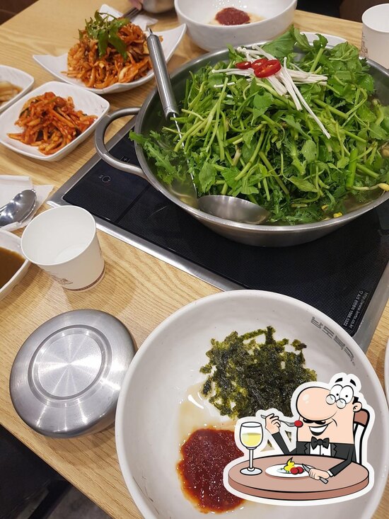 Menu at Namdo Bokguk restaurant, Seoul