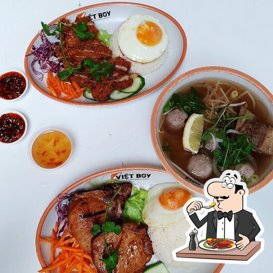 Menu at Viet Boy restaurant, Narre Warren