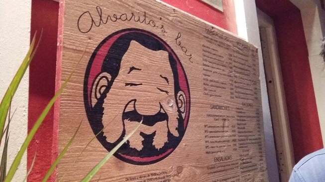 Carta de Alvarito's Bar, Guecho