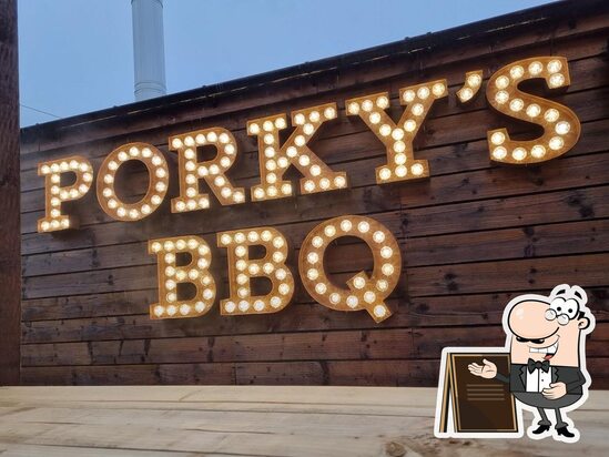 Menu at PORKY'S BBQ, Blyth