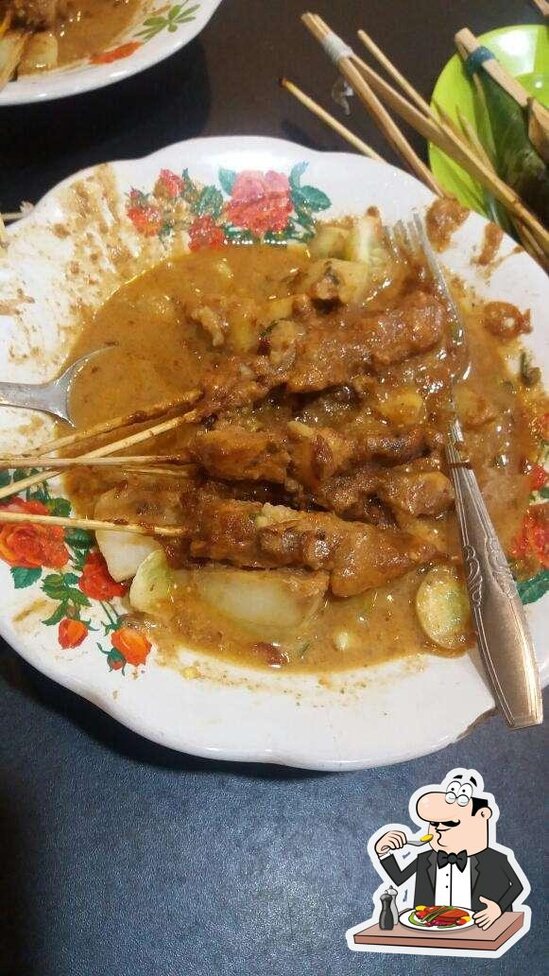 Menu at Sate Kuah Pontianak Bang ANEK restaurant, Central Jakarta, Jl ...
