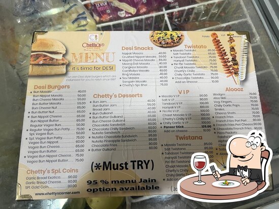 Chetty's Corner Nagasandra, Bengaluru - Restaurant menu, prices and reviews