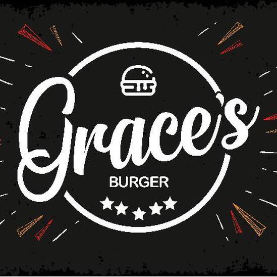 Menu at Grace´s Burger restaurant, La Perla District