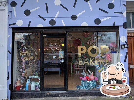 Menu at Pop Bakery, London