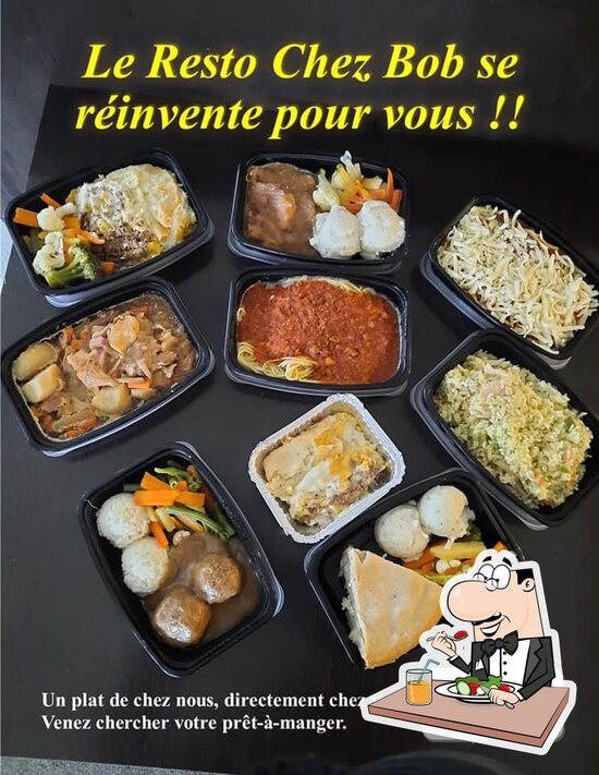 Menu au Resto Chez Bob restaurant, East Angus