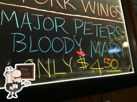 Menu at Glur's Tavern pub & bar, Columbus