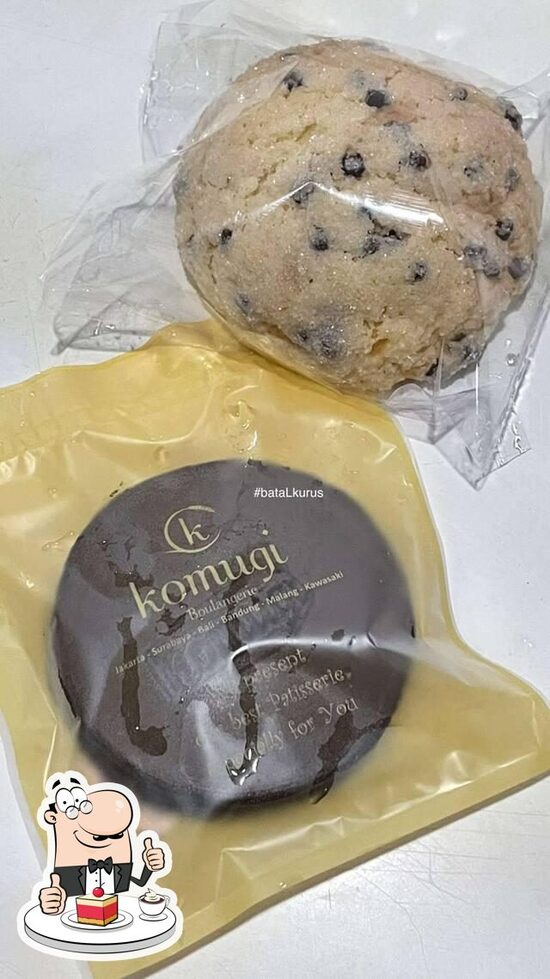 Menu at Komugi Bakery, Jakarta
