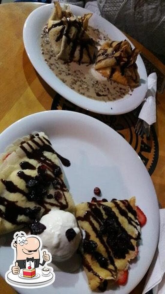 Menu at Café Colibrí, Puebla City, C. 13 Sur 1107