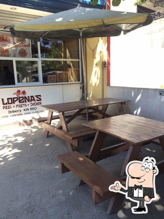 Menu at Lopena's Pizza House pizzeria, Liloan
