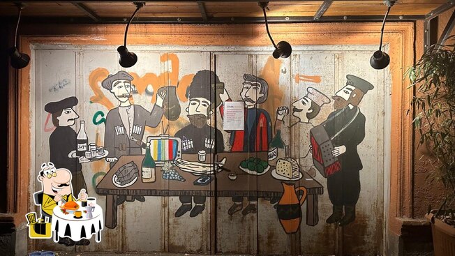 Speisekarte von Shavi Lomi restaurant, Tiflis