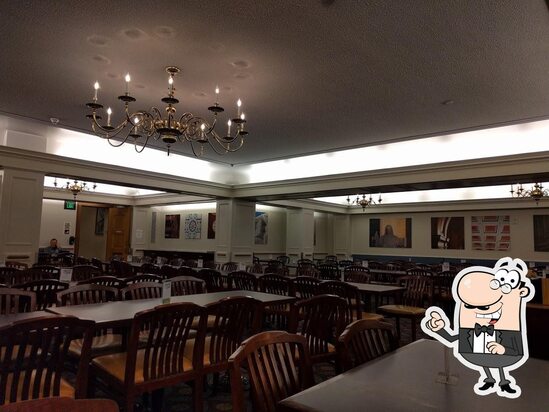 Menu at US Supreme Court Cafeteria, Washington