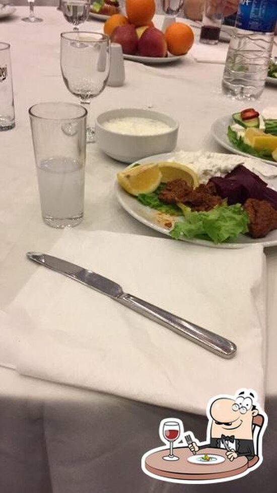 Menu at Mavi Restaurant, Ankara