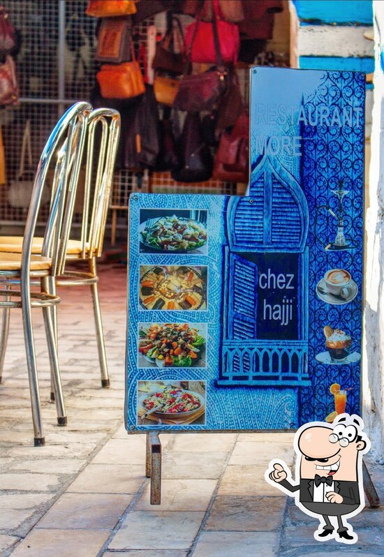 Menu at Chez Haji cafe, Nabeul‎