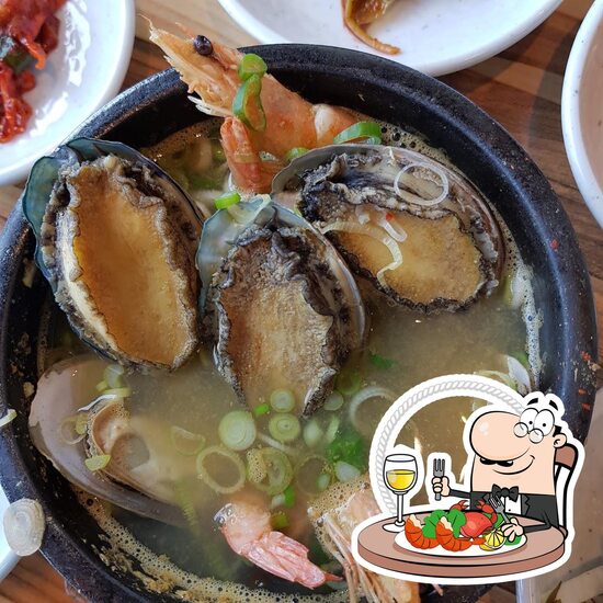 Myeongjin Abalone restaurant, South Korea - Restaurant menu and reviews