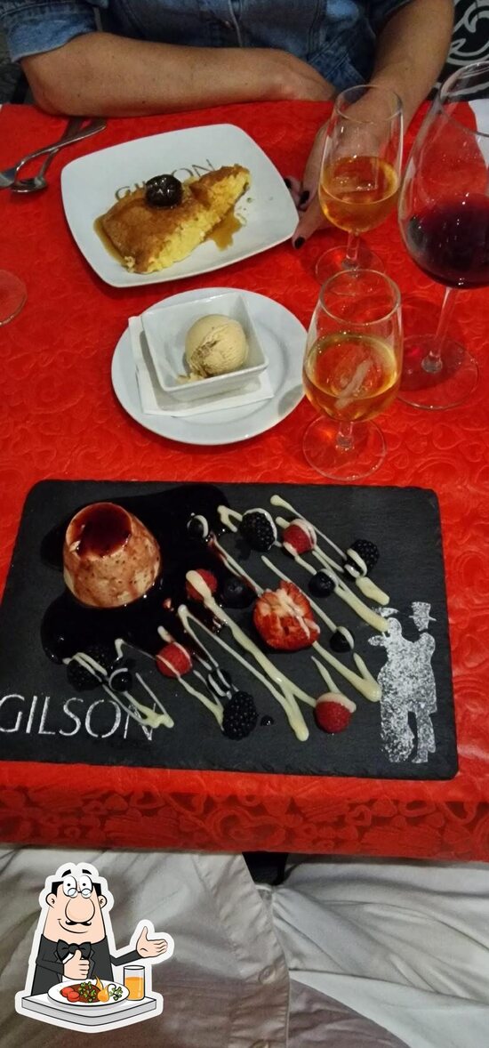 Menu em Gilson restaurante, Montijo