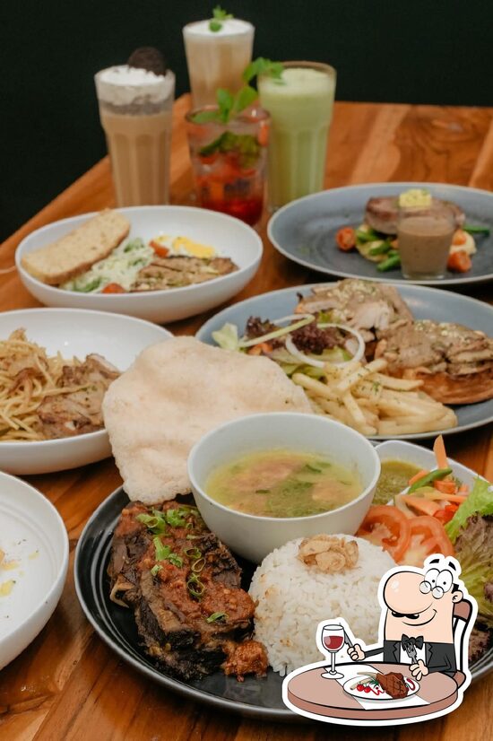 Menu at HOPE Resto restaurant, Bandung