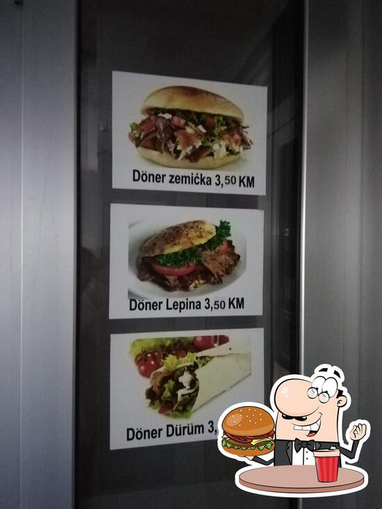 Menu at Kod Turcina restaurant, Tuzla