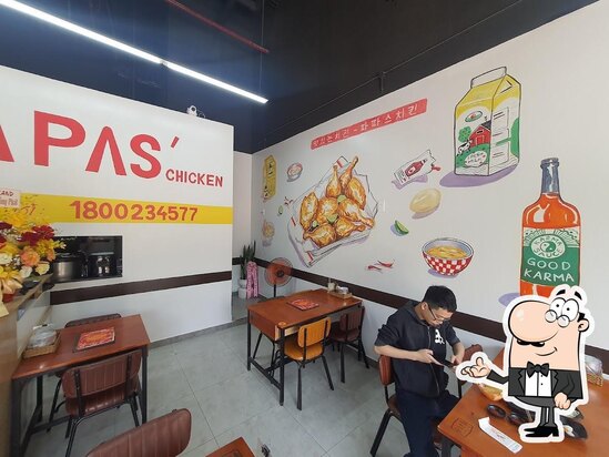 Menu at Papas'chicken Phước Kiển restaurant, Ho Chi Minh City