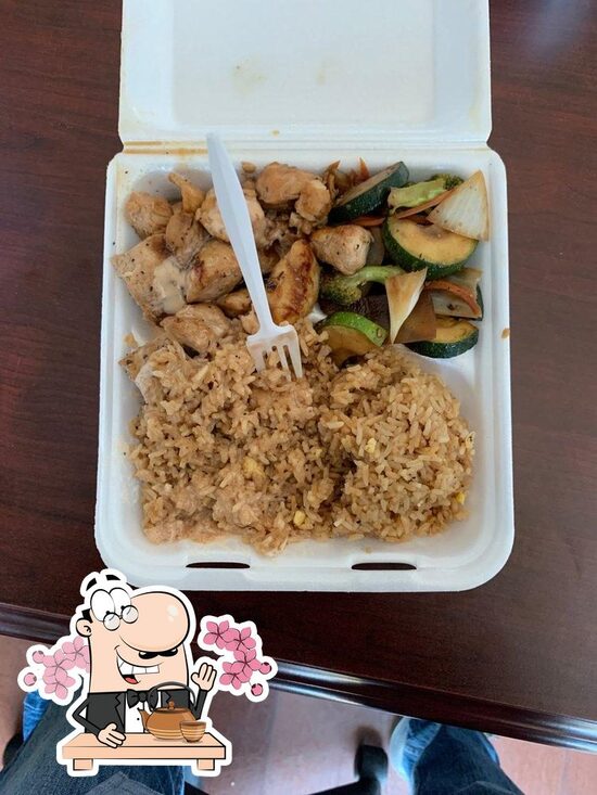 Menu at Chicot Hibachi Express restaurant, Little Rock
