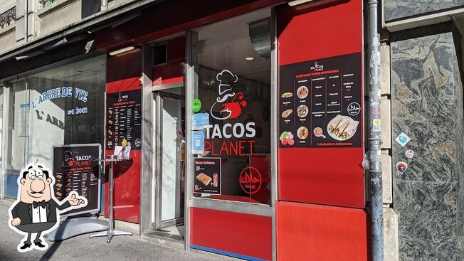 Menu da Tacos Planet, Losanna
