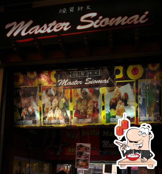 Menu at Master Siomai restaurant, Quezon City, M27C+JX3