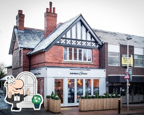 Menu at Suburban Green restaurant, Wilmslow