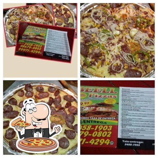 Menu at Amanda Pizzas pizzeria, Brasília