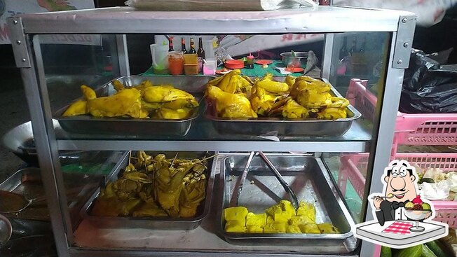 Menu at Seafood restaurant, Serang